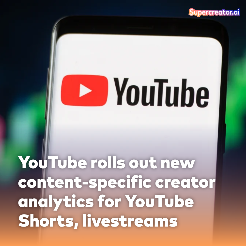 YouTube rolls out new content-specific creator analytics for YouTube ...