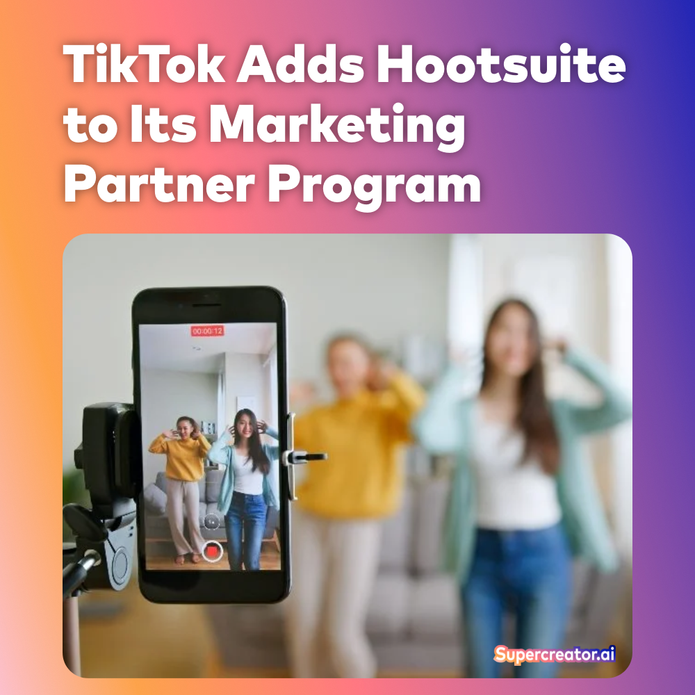 TikTok Adds Hootsuite to Its Marketing Partner Program TikTok Adds Hootsuite to Its Marketing Partner Program