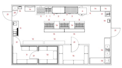 Hotel Kitchen: Modular Building - ContekPro