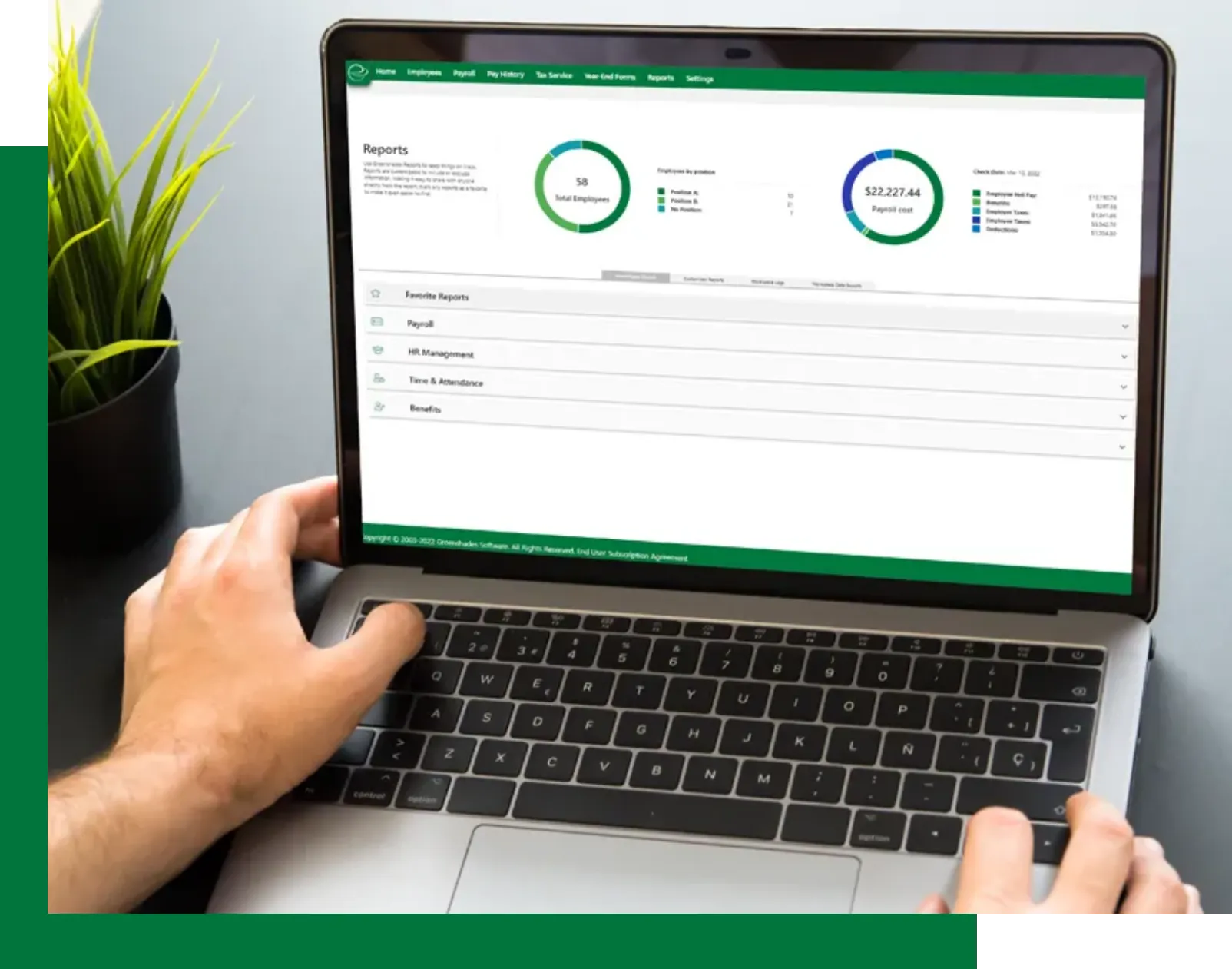 Payroll Dashboard & Reporting Software | Greenshades