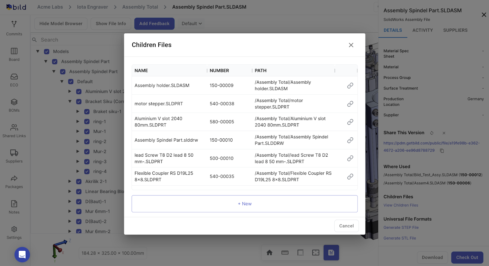 Bild vs No PDM or PLM System