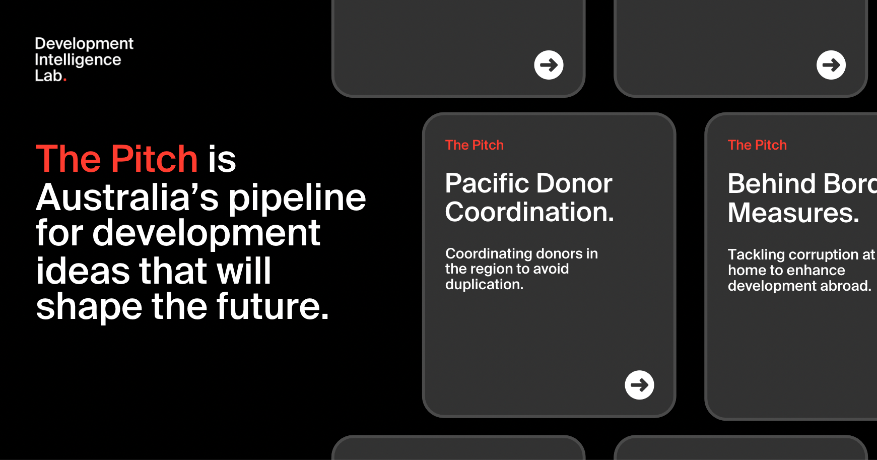 The Pitch • Development Intelligence Lab