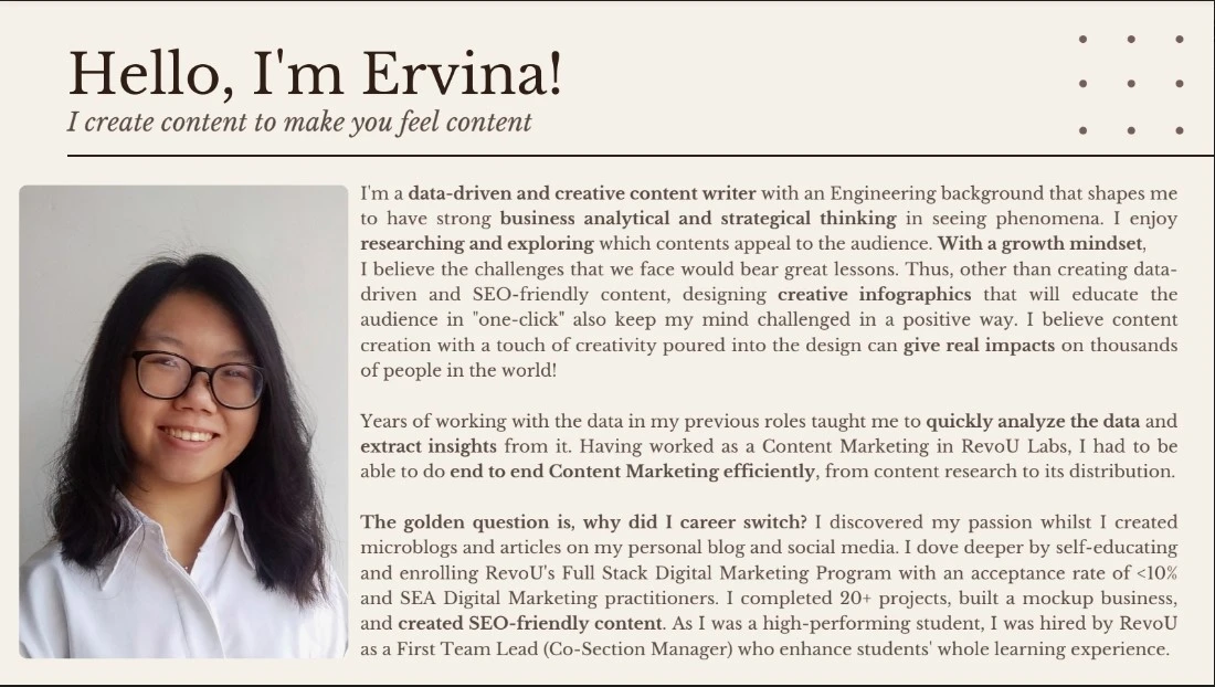 Contoh Portofolio Content Writer yang Menarik dan Bisa Ditiru 2024| RevoU