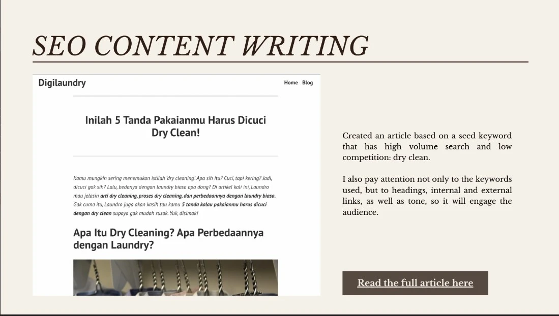 Contoh Portofolio Content Writer yang Menarik dan Bisa Ditiru 2024| RevoU