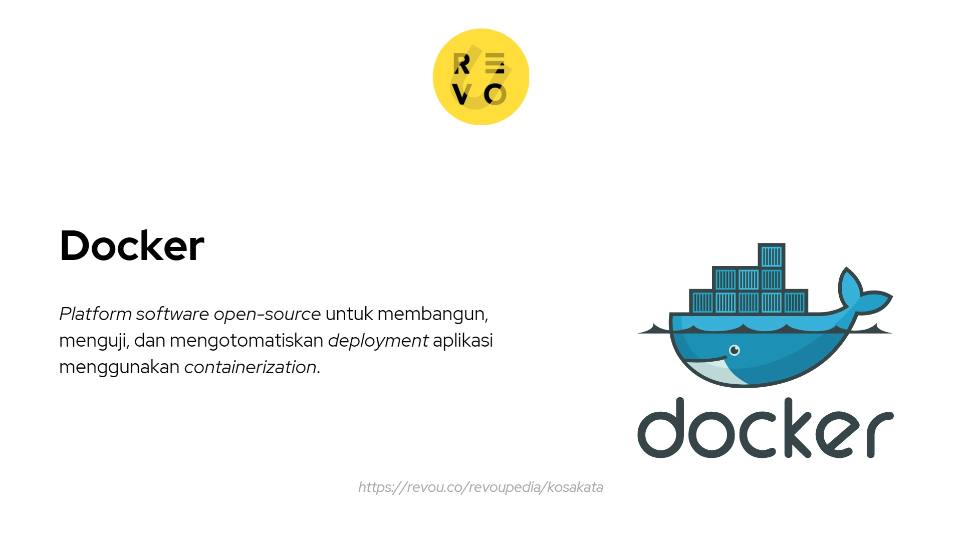 Apa itu Docker? Pengertian dan contoh 2024 | RevoU