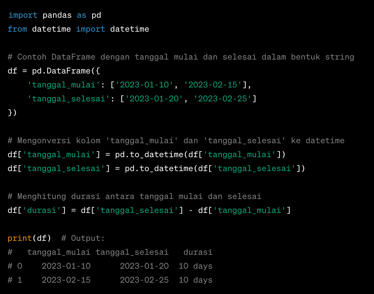 Konversi String ke Datetime di Python: Cara dan Contoh 2023 | RevoU