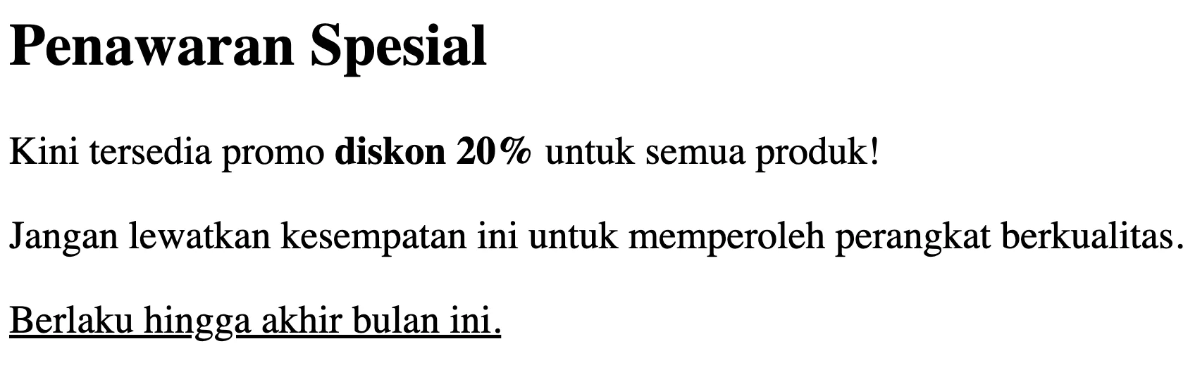66 Tag HTML: Fungsi dan Contoh Lengkapnya 2023 | RevoU