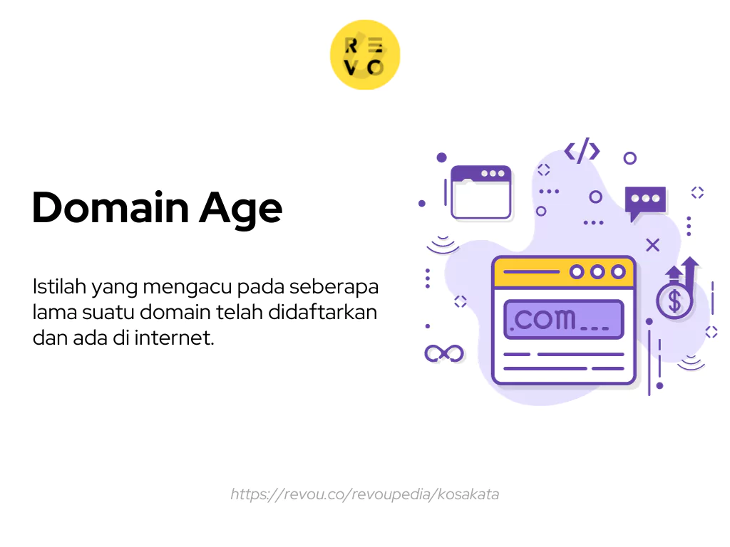 Apa itu Domain Age? Pengertian dan contoh 2024 | RevoU