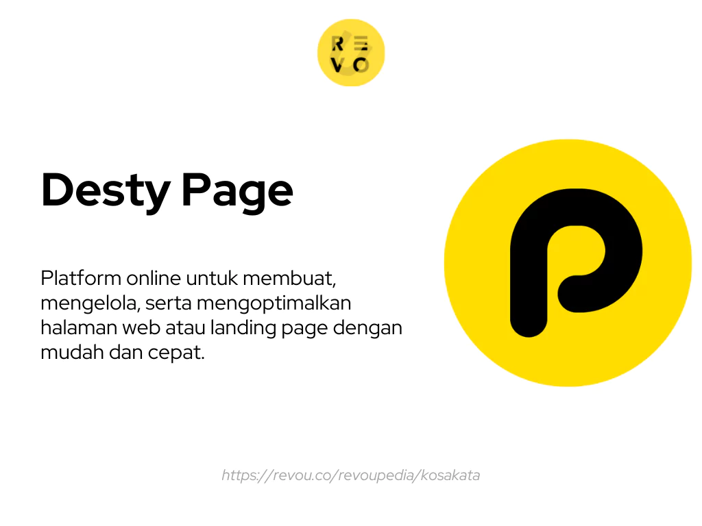 Apa itu Desty Page? Pengertian dan contoh 2023 | RevoU