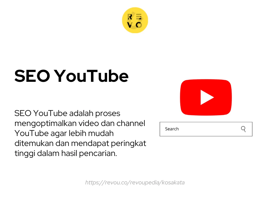 Apa itu SEO YouTube? Pengertian dan contoh 2024 | RevoU