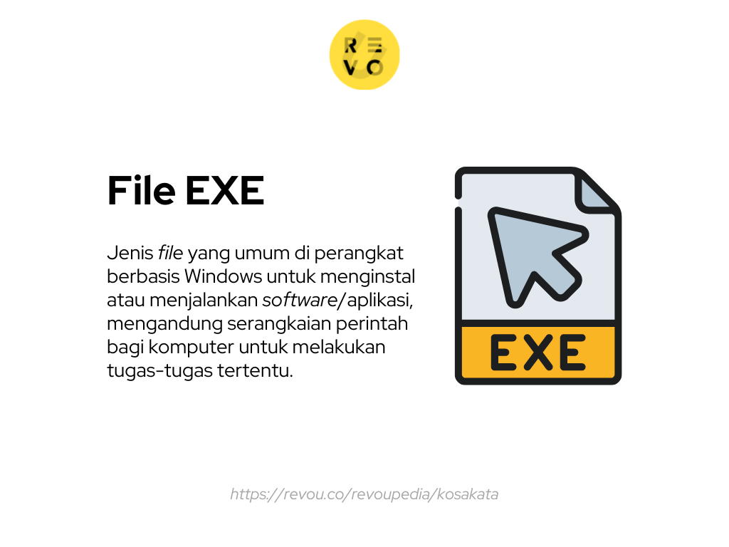 Apa itu File EXE? Pengertian dan contoh 2023 | RevoU