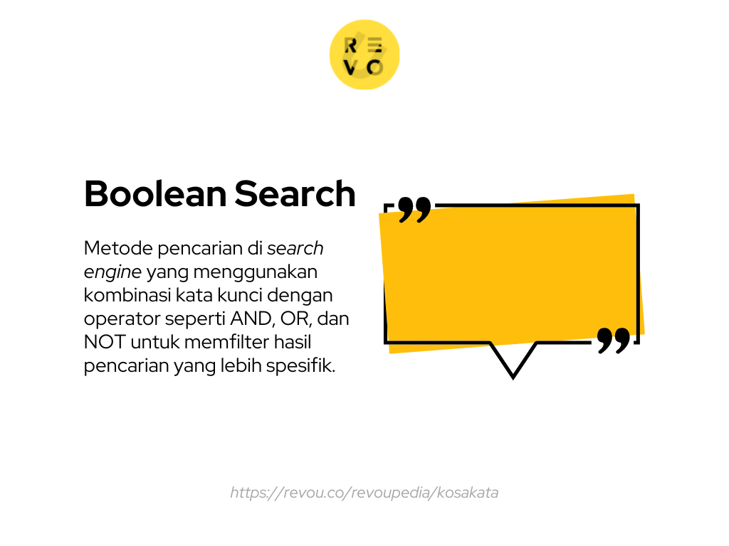 Apa itu Boolean Search? Pengertian dan contoh 2024 | RevoU