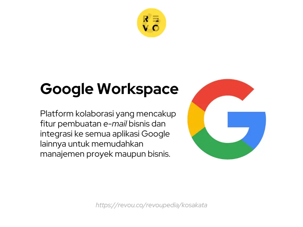 Apa itu Google Workspace? Pengertian dan contoh 2024 | RevoU