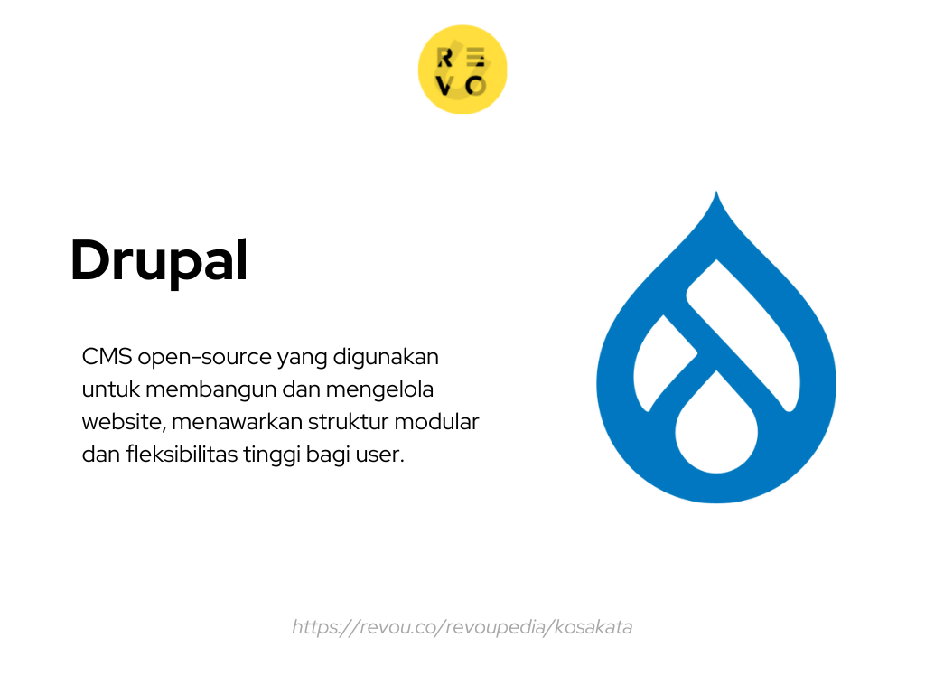 Apa itu Drupal? Pengertian dan contoh 2024 | RevoU