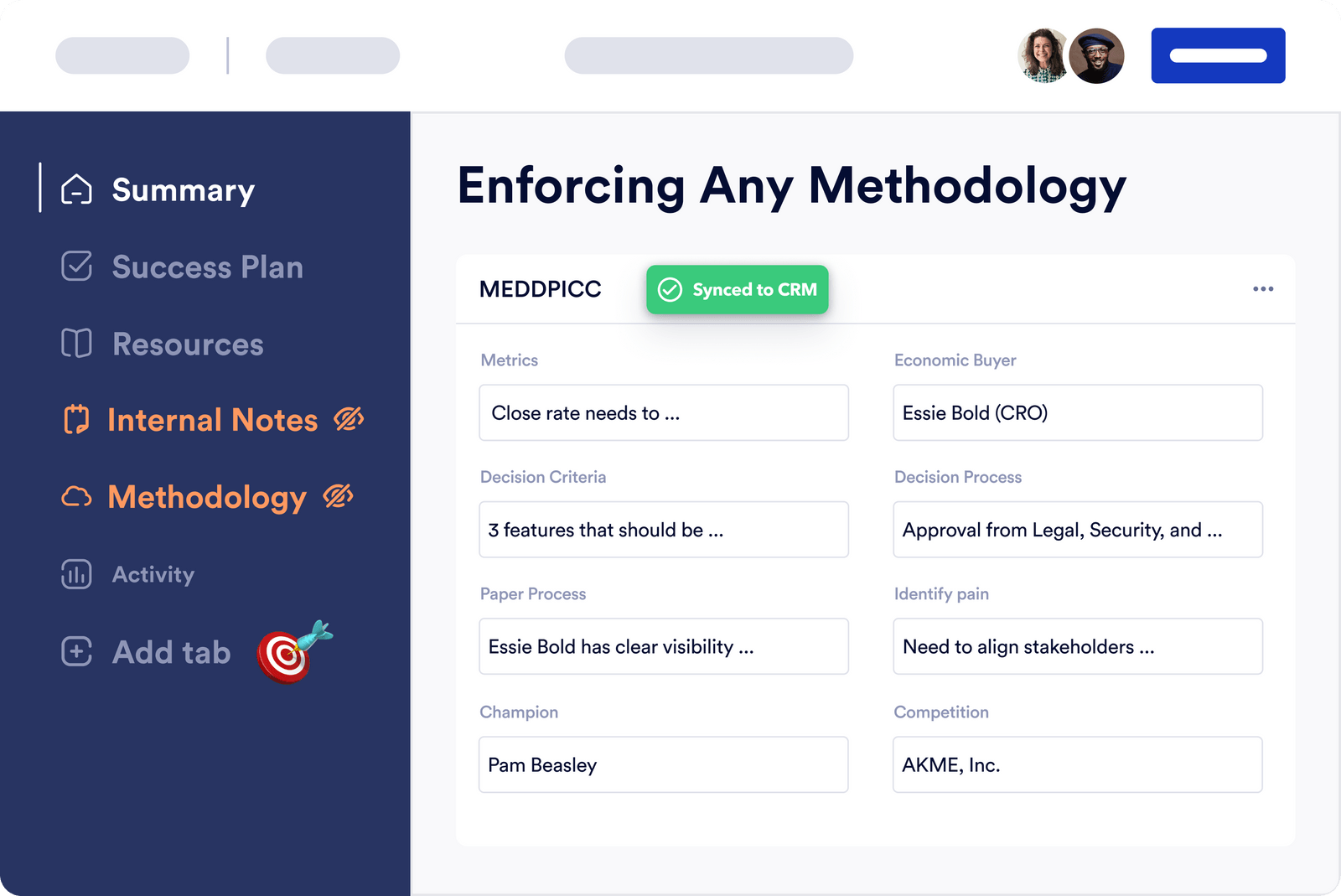 MEDDICC Methodology Template - Download for Free