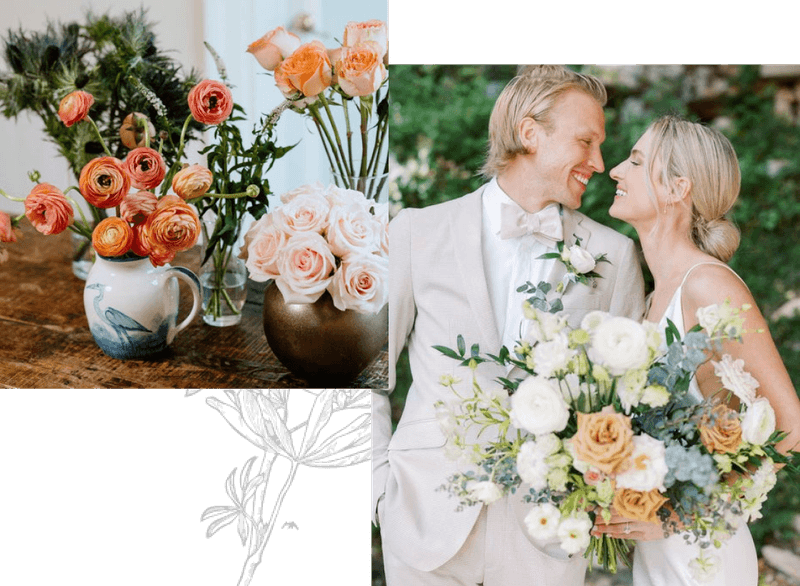 Stunning wedding flowers for any couple | Poppy Flowers