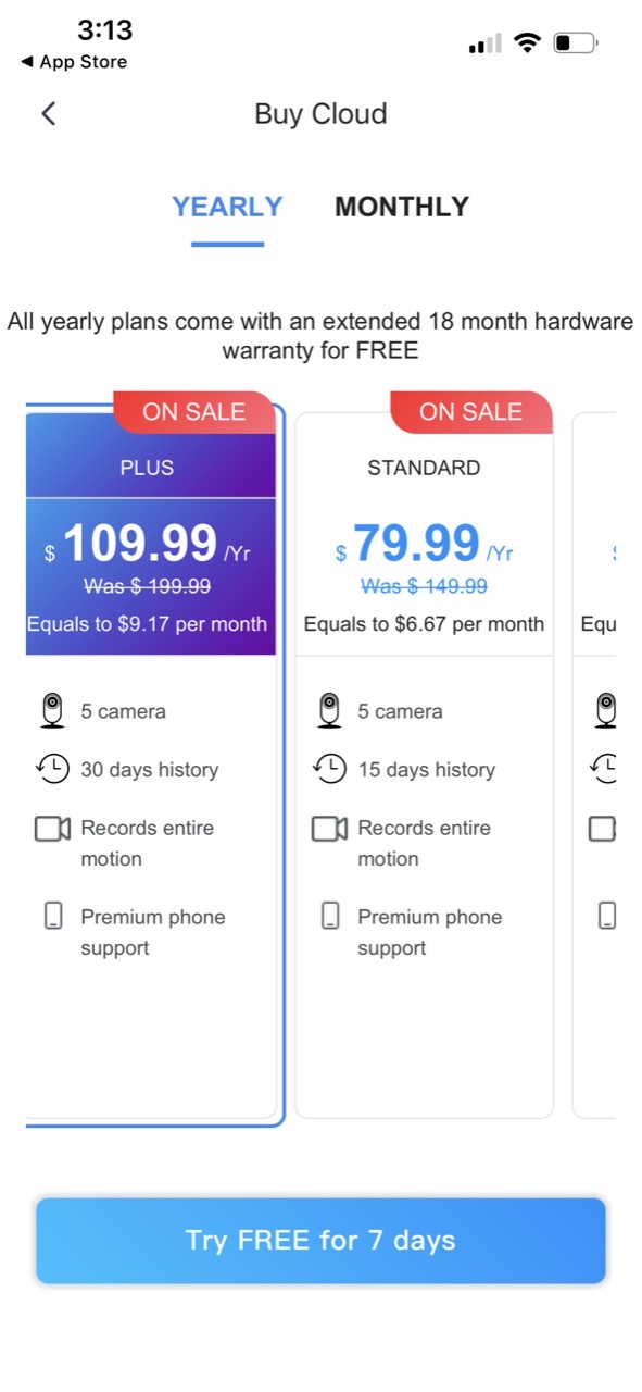 YI IoT — Paywall Screenshot ($700K/mo)