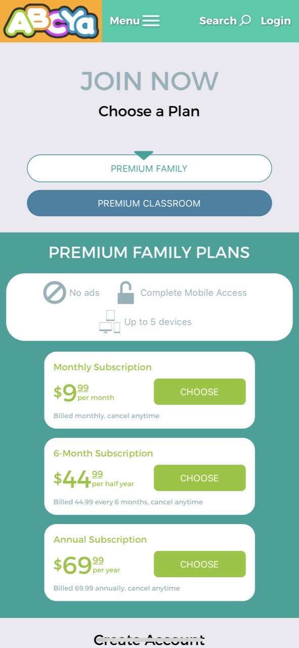 ABCya Games — Paywall Screenshot ($200K/mo)