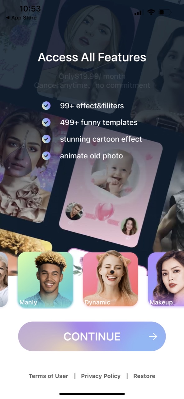 Z Camera - Photo Editor Pro — Paywall Screenshot ($70K/mo)