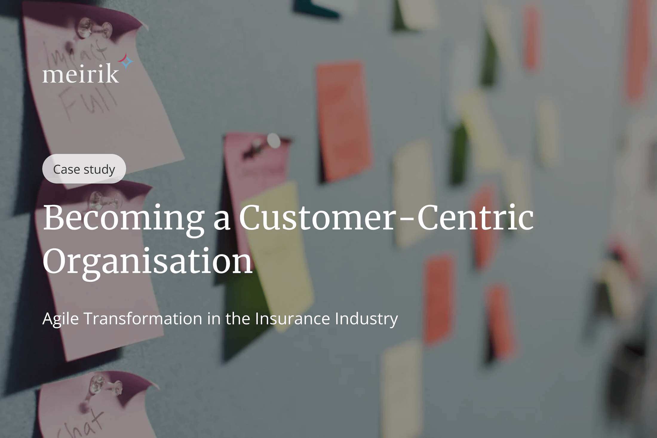 Meirik | Agile Transformation in the Insurance Industry: Achieving ...