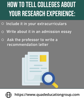 How to Do Research With a Professor in High School