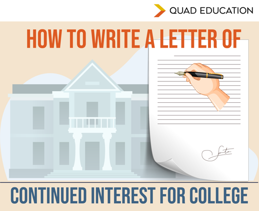 How to Write a Letter of Continued Interest for College
