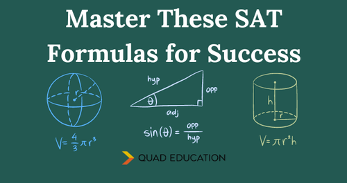 30+ SAT Math Formulas You Must Know