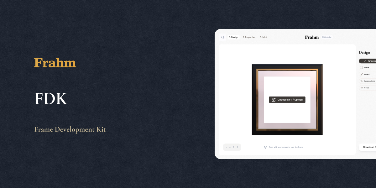 Create your custom 3D frame and showcase your favorite art in AR