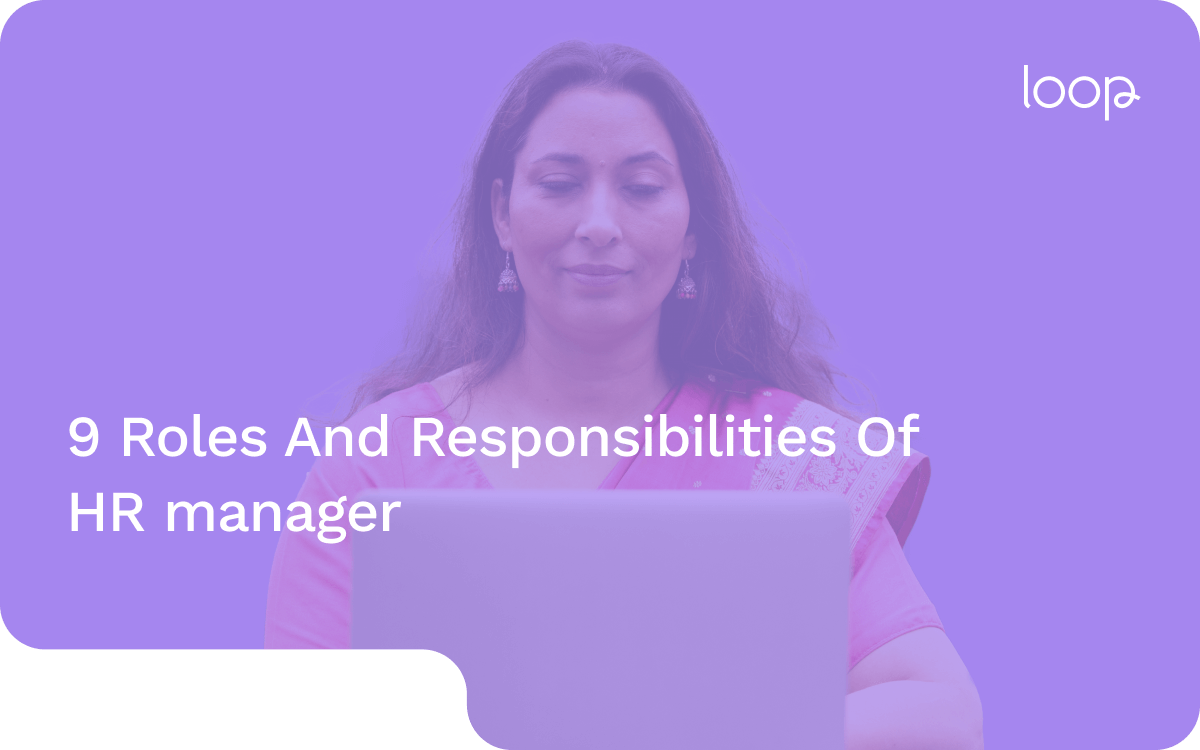 9 Roles And Responsibilities Of HR manager (2023 Updated)