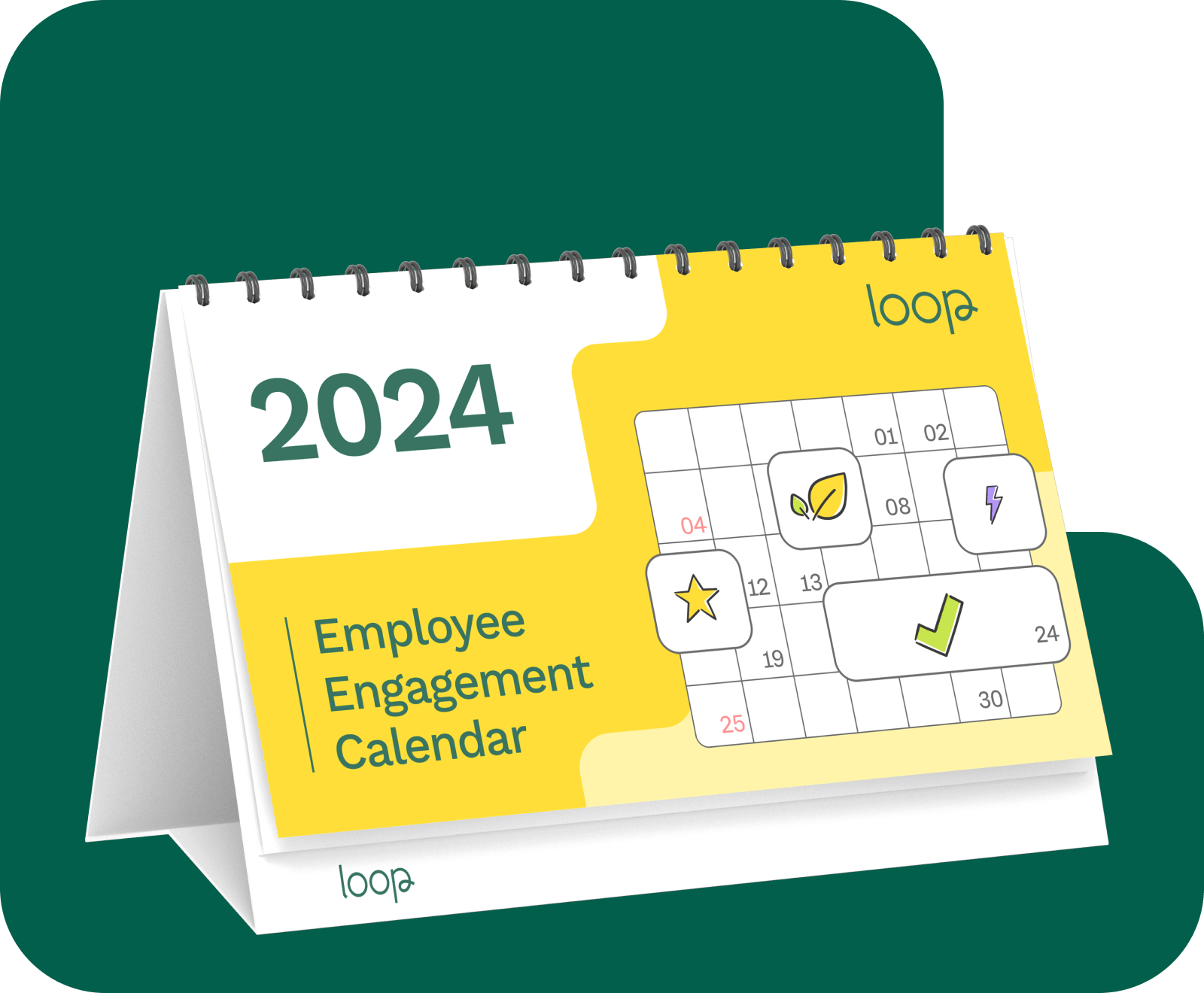 Employee Engagement Calendar 2024 l Loop