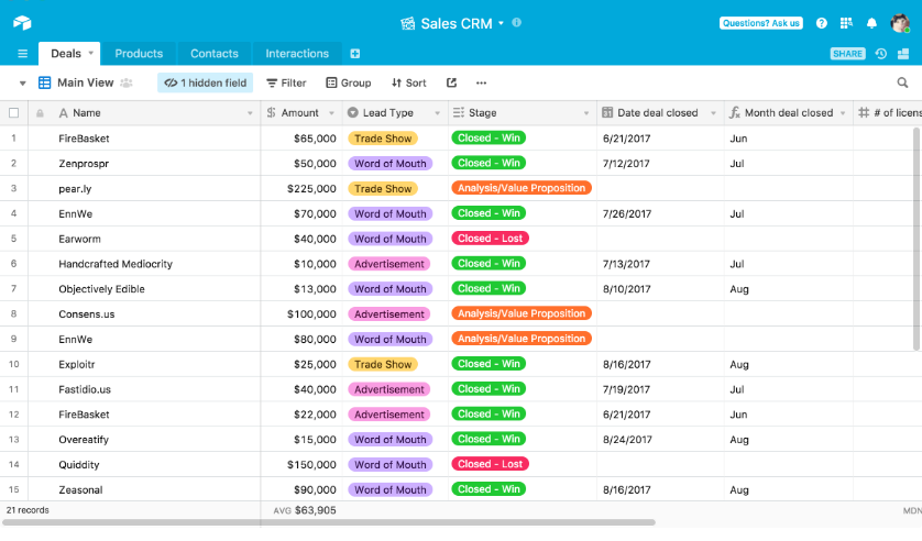 Airtable Consulting & Development | Optimeister | No-code Digital Agency