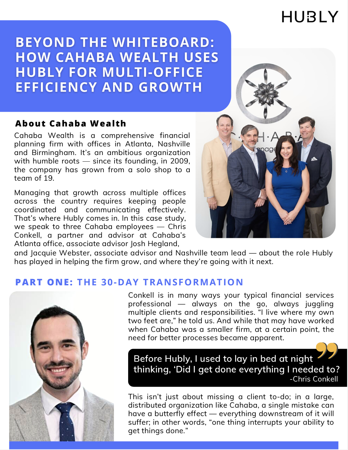 Beyond the Whiteboard: How Cahaba Wealth Uses Hubly for Multi-Office ...
