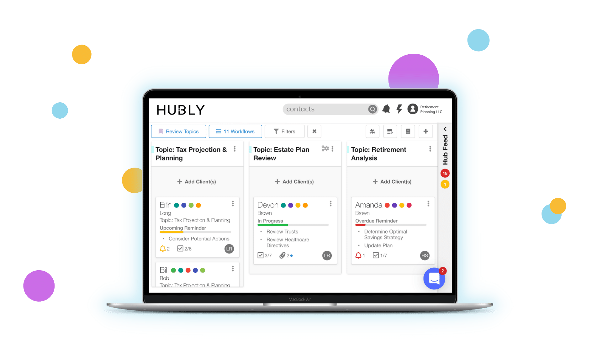 Hubly | Practice Management Software for Financial Advisory Firms