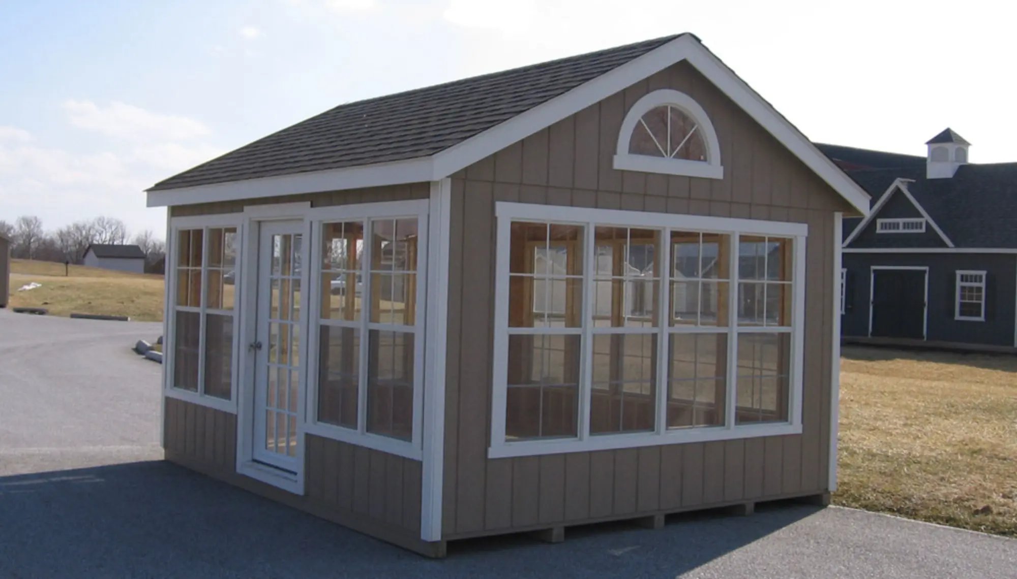 The Shotgun Deluxe Portable Building for Tiny House Living