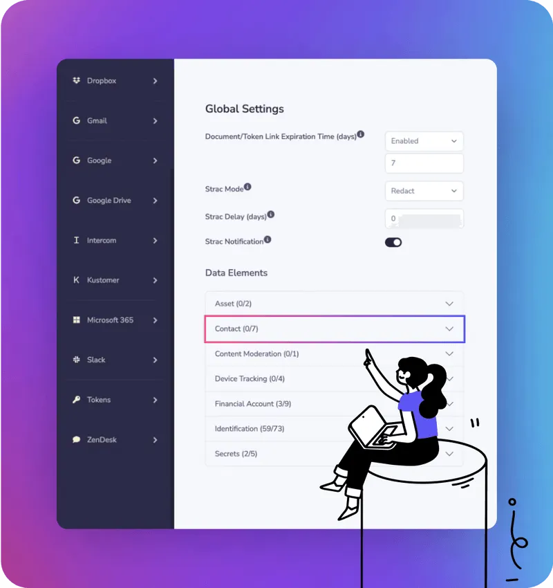 Strac: Endpoint & SaaS DLP (Data Loss Prevention): Redact PII