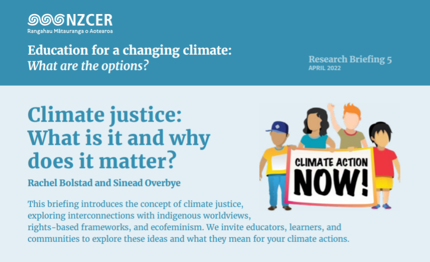 Climate Justice: Why does it matter? | NZAEE Collections | Read more