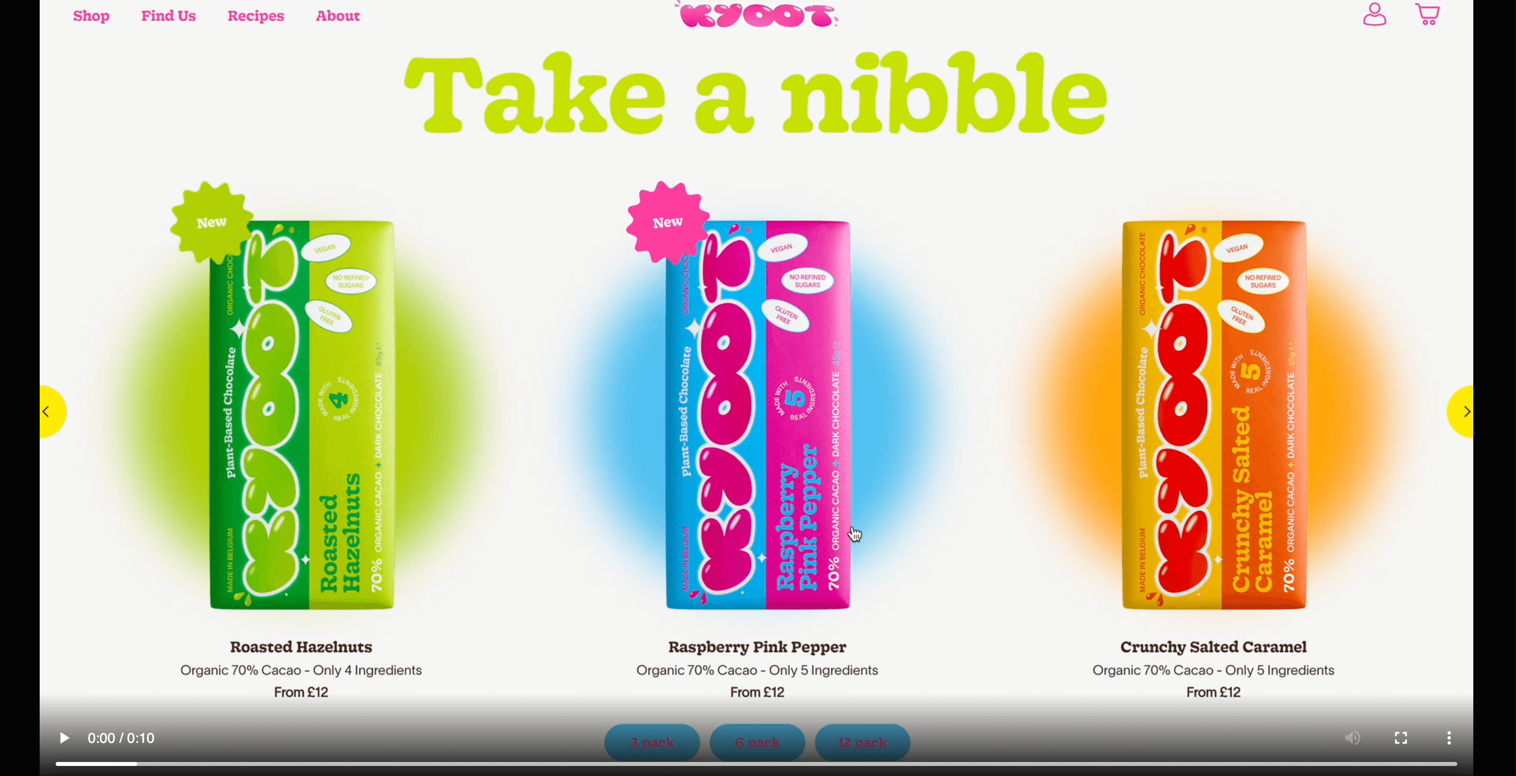 One of 100s of Shopify examples: Kyoot Collections