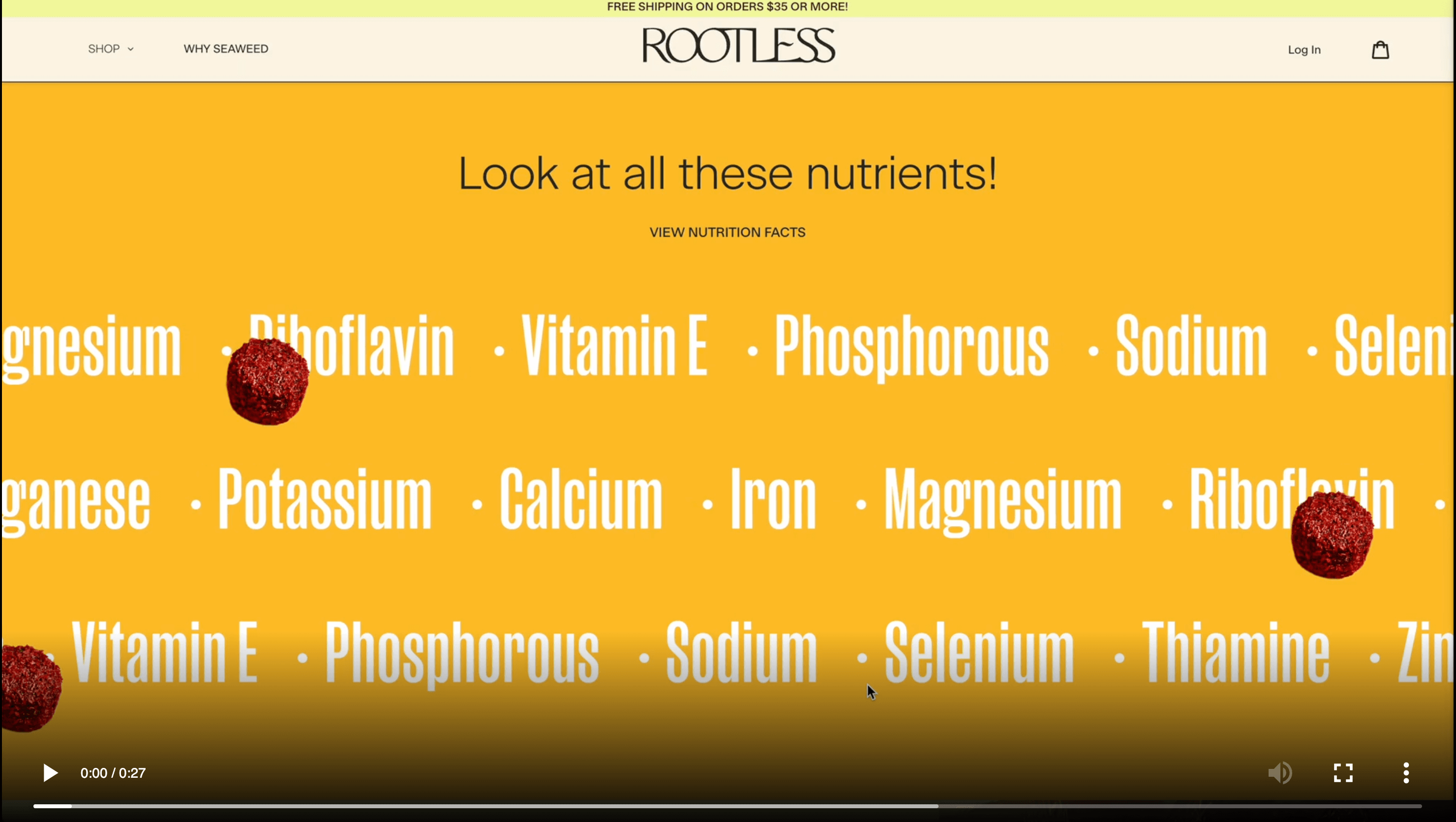 One of 100s of Shopify examples: Rootless Animation