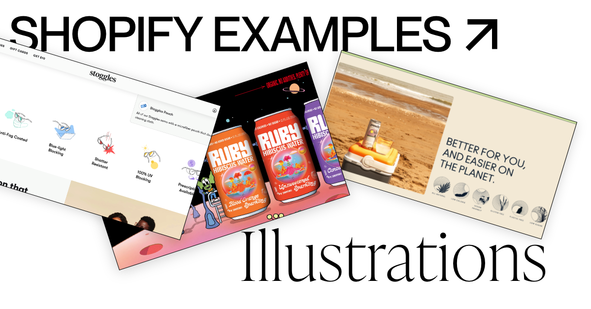 Recently updated: The best Shopify Illustrations examples to give you ...
