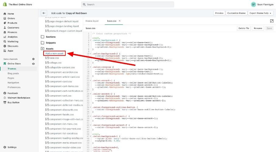 How to Edit The CSS Of A Shopify Theme | Storetasker Blog