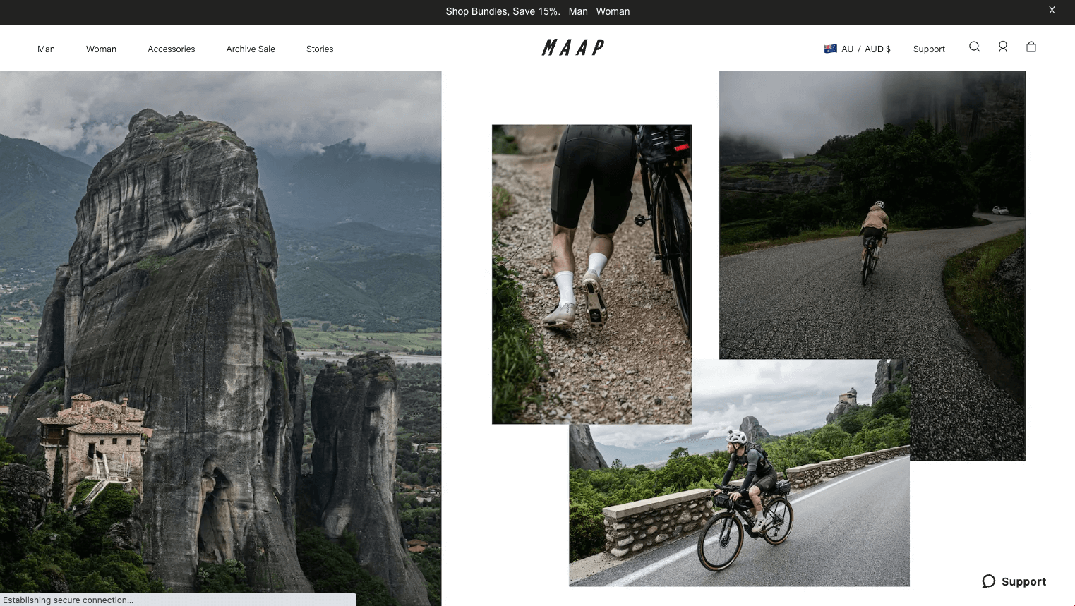 One of 100s of Shopify examples: Maap Blog