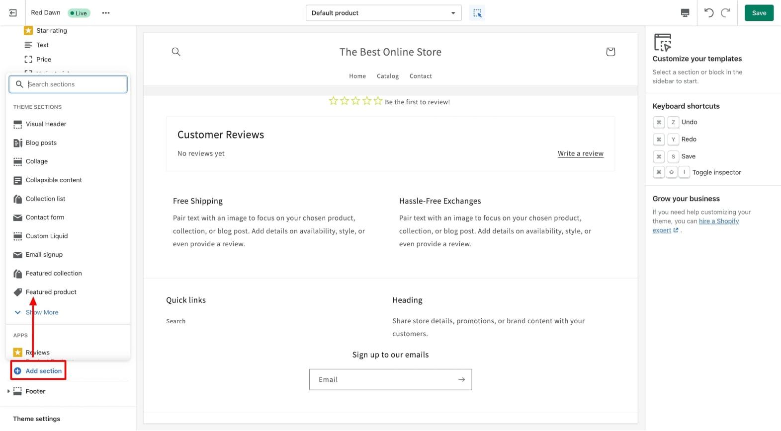 An Introduction to Shopify Sections: What They are and How to Use Them ...