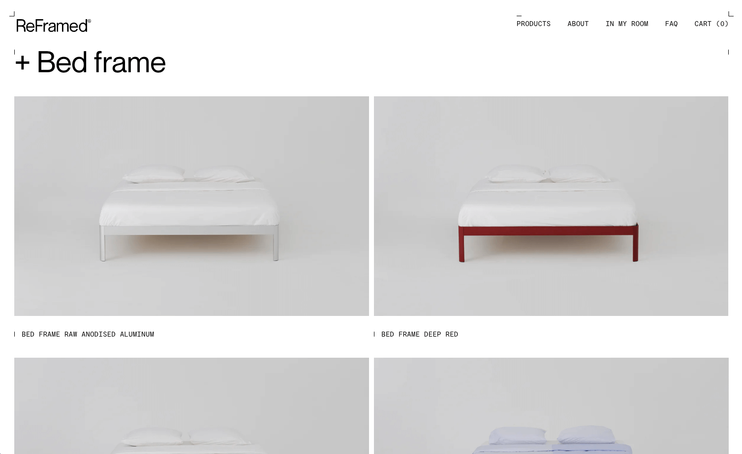 One of 100s of Shopify examples: Reframed Collections