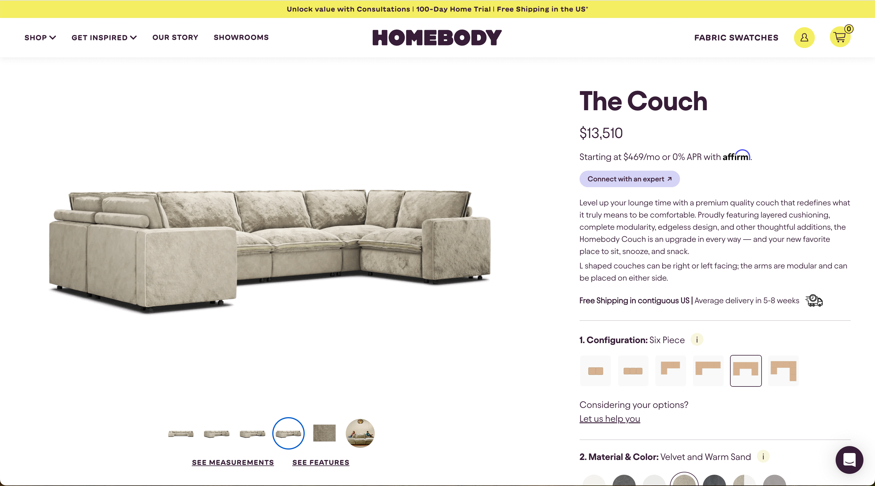 One Of 100s Of Shopify Examples Homebody PDP One Of 100s Of Shopify Examples Homebody PDP