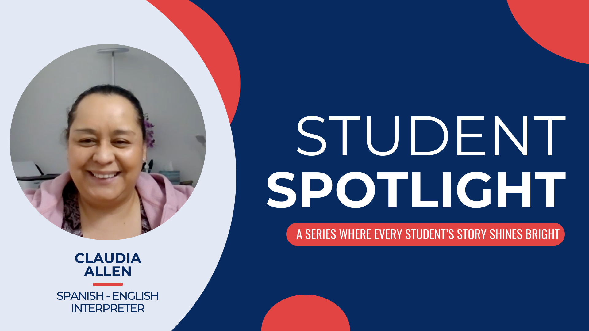Student Spotlight Series: Claudia Allen | Blog