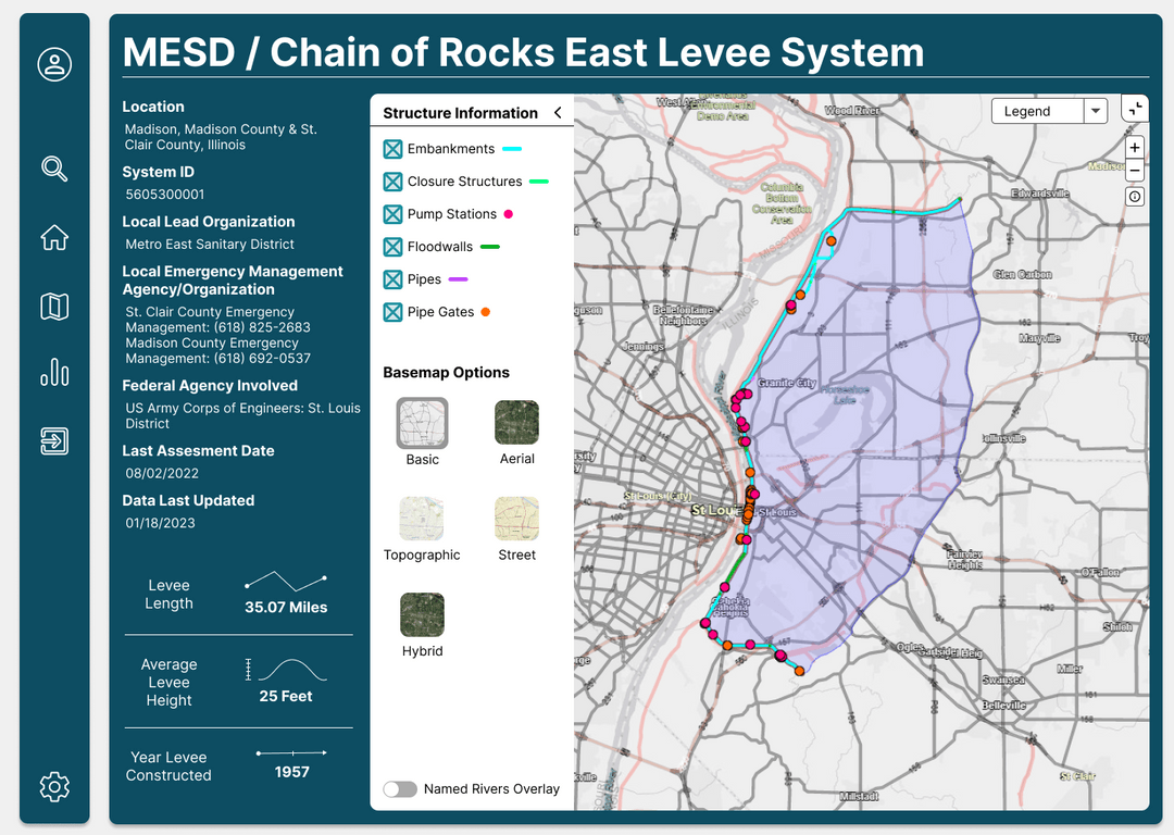 Levee Inspection Tool & Database - Case Study