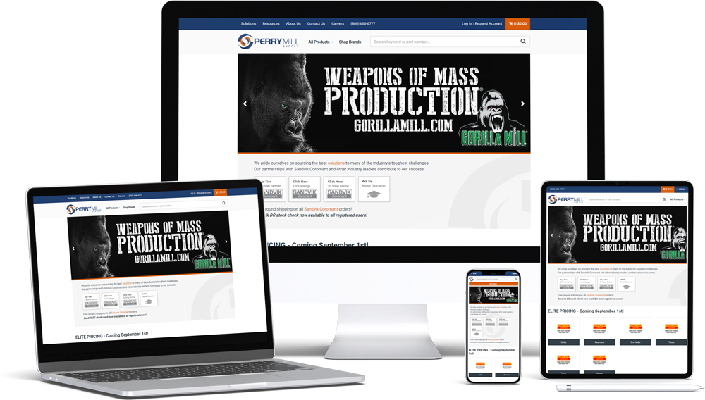 B2B eCommerce Case Study: Perry Mill Supply