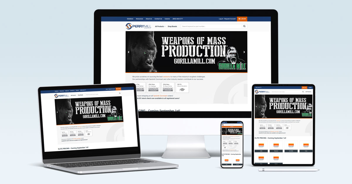 B2B eCommerce Case Study: Perry Mill Supply