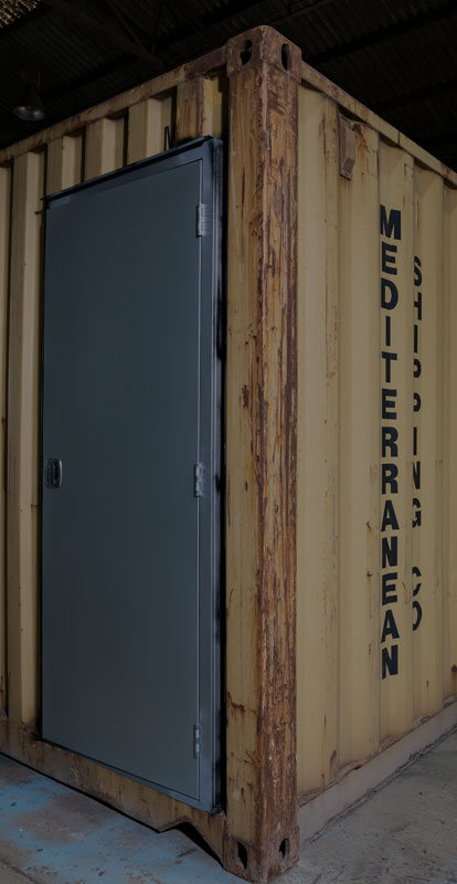 Shipping Container PA Doors | Fast Delivery