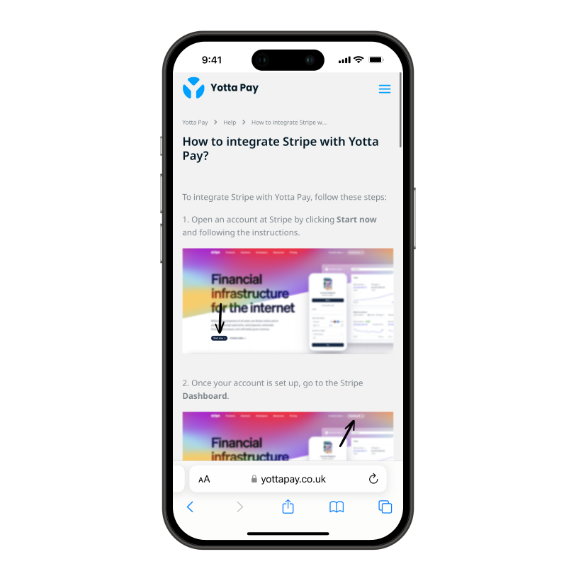 Start now for free | Yotta Pay